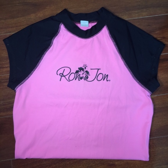 Ron Jon | Swim | Ron Jon Surf Shop Neon Pink Rash Guard Child Xl | Poshmark